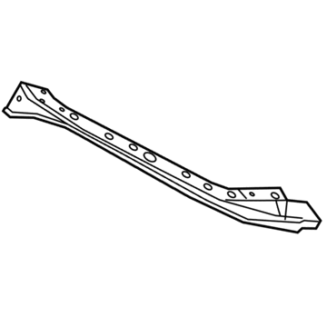 53214-06900 Genuine Toyota Support, Radiator, U