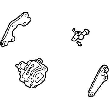 44320-48030 Genuine Toyota Pump Assy, Vane