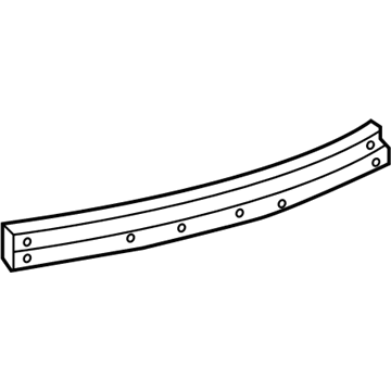 52171-48152 Genuine Toyota Reinforcement, Rear Bumper