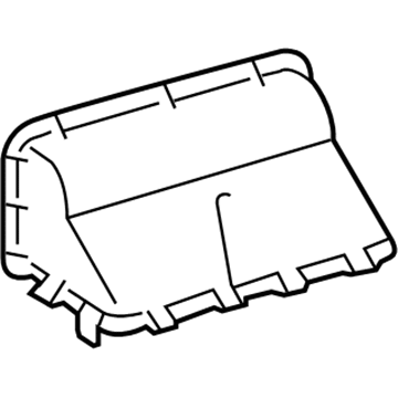 87201-08060 Genuine Toyota Duct Sub-Assembly, Air