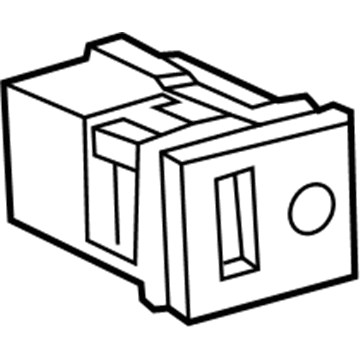 86190-06060 Genuine Toyota Adapter Assembly, Stereo