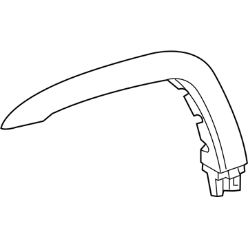 53847-35906 Genuine Toyota Extension, Front Wheel