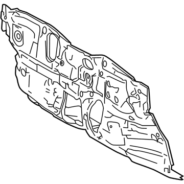 55210-F4010 Genuine Toyota INSULATOR Assembly, Dash