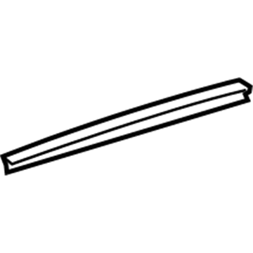 63218-06130 Genuine Toyota GARNISH, Sliding Roof