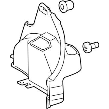 64730-0D260-C1 Genuine Toyota Panel Assembly, Deck Trim