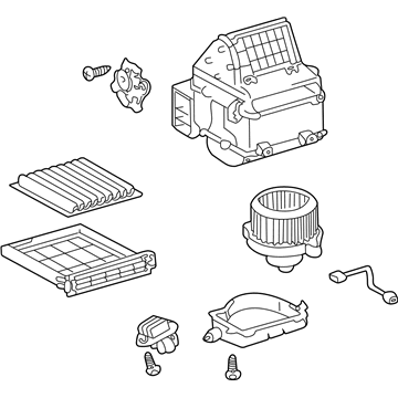 87130-47050 Genuine Toyota Blower Assembly