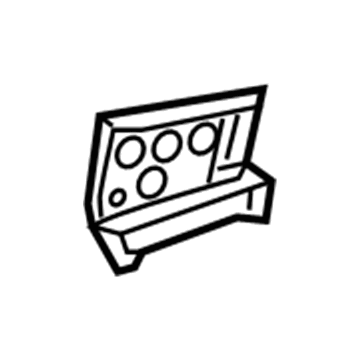 67856-47010 Genuine Toyota Protector, Front Door Panel