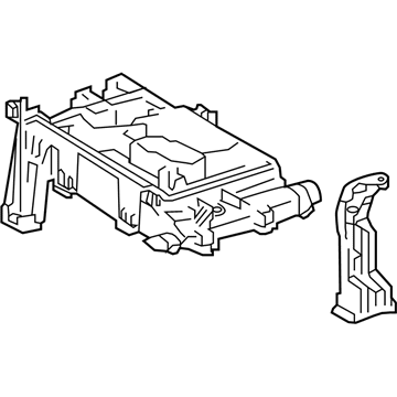 82760-04010 Genuine Toyota Bracket Assembly, Relay