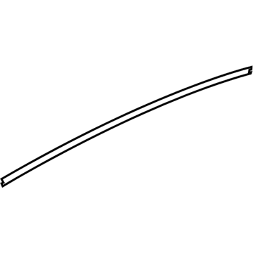 75986-47020 Genuine Toyota Stripe, Front Door, Out