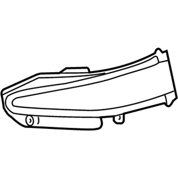 Side Turn Signal Lamp & Outer Mirror Lamp - 2019 Toyota Highlander