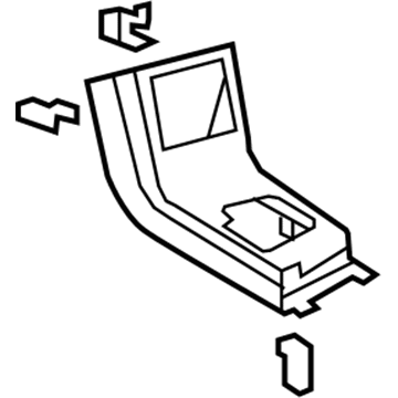 58805-0C100 Genuine Toyota Panel Sub-Assembly, Cons