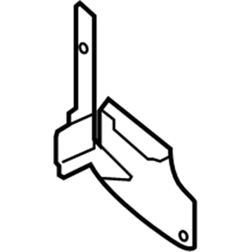 53851-0E020 Genuine Toyota Pad, Front Wheel Opening