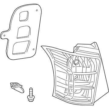 Scion iQ Tail Light - Guaranteed Genuine Scion Parts