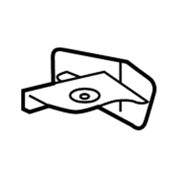 65632-21020 Genuine Toyota Plate, Rear Wheel House