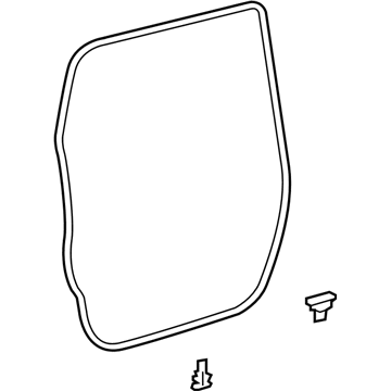 Toyota Tundra Weather Strip - Guaranteed Genuine Toyota Parts