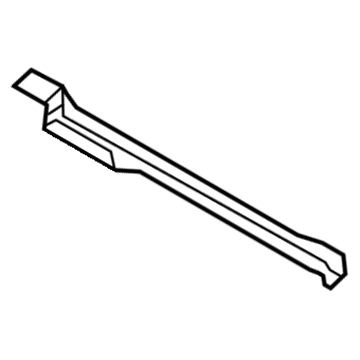 53217-47040 Genuine Toyota Brace, Hood Lock Support