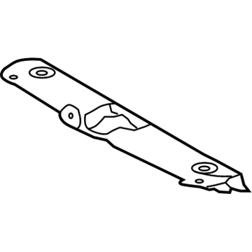 53209-0R020 Genuine Toyota Brace Sub-Assembly, Rad