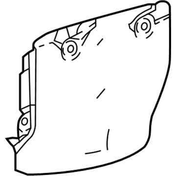 53737-06130 Genuine Toyota Seal, Front Fender APRO