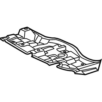 51451-52031 Genuine Toyota Cover, Engine Under