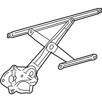 Toyota Corolla Window Regulator - Guaranteed Genuine Toyota Parts