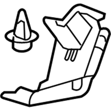 75840-0C010 Genuine Toyota Moulding Assy, Rocker Panel, Front LH