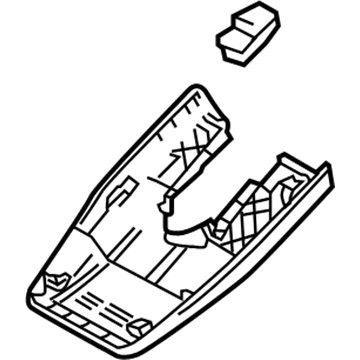 86466-F4011 Genuine Toyota Cover, Forward Recognition