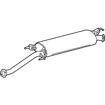 Toyota RAV4 Exhaust Pipe - Guaranteed Genuine Toyota Parts