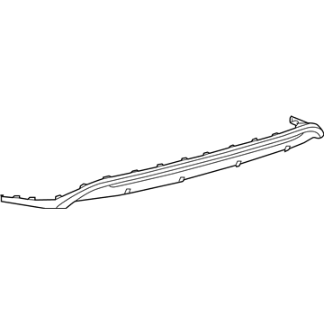 76891-47040 Genuine Toyota Spoiler, Rear NO.1