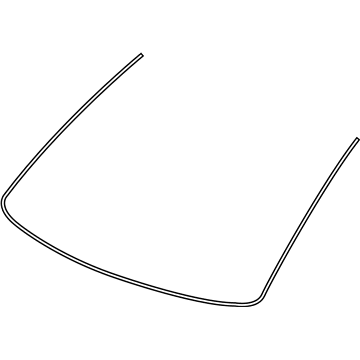 56117-0E060 Genuine Toyota Dam, Window Glass Adhesive