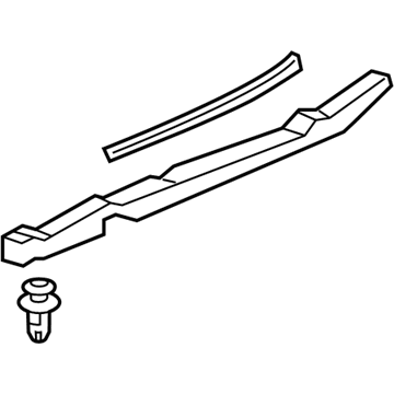 53826-07020 Genuine Toyota Protector, Front Fender