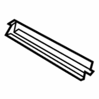 53281-0C020 Genuine Toyota Reinforcement, Front Body Mounting, RH