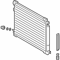 884A0-06030 Genuine Toyota CONDENSER Assembly, Supp