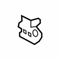 53813-0R030 Genuine Toyota Extension, Front Fender