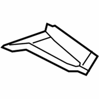 55706-35010 Genuine Toyota Panel Sub-Assy, Cowl Top Side, RH