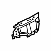 55705-47030 Genuine Toyota Panel Sub-Assembly, COWL