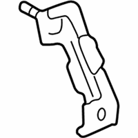 53835-60040 Genuine Toyota Brace, Front Fender To Apron