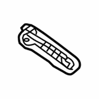 52536-0D090 Genuine Toyota Retainer, Front Bumper