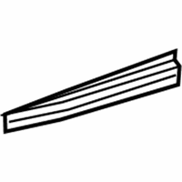 63217-0E070 Genuine Toyota GARNISH, Sliding Roof