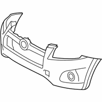 52119-0R903 Genuine Toyota Cover, Front Bumper