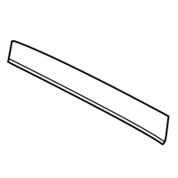 75756-06160 Genuine Toyota MOULDING, Front Door Wi