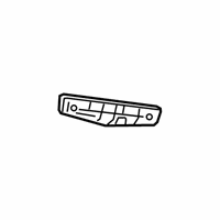 52115-47050 Genuine Toyota Support, Front Bumper Side