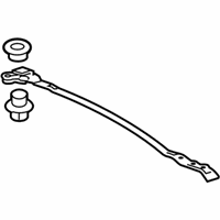 53605-47021 Genuine Toyota Brace Sub-Assembly, Rear S