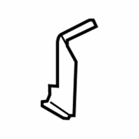 52165-04010 Genuine Toyota Cover, Rear Bumper, Up