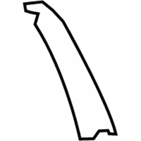 75923-0C020 Genuine Toyota Tape, Black Out RH