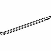 75710-0E070 Genuine Toyota MOULDING Assembly, Front Do