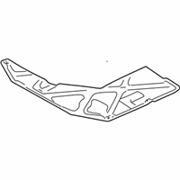 53341-06031 Genuine Toyota Insulator, Hood
