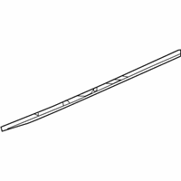 75740-47040 Genuine Toyota MOULDING Assembly, Rear Do