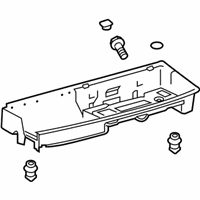 64993-0E110 Genuine Toyota Box, Deck Floor, Rear