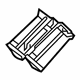 71812-0C212-C0 Genuine Toyota Shield, Front Seat Cushion