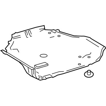 77606-10060 Genuine Toyota Protector Sub-Assembly